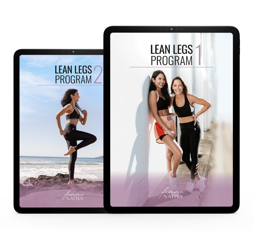 Lean Legs Bundle - LL1 + LL2 by Femme Nativa – Femme Nativa by Rachael Attard