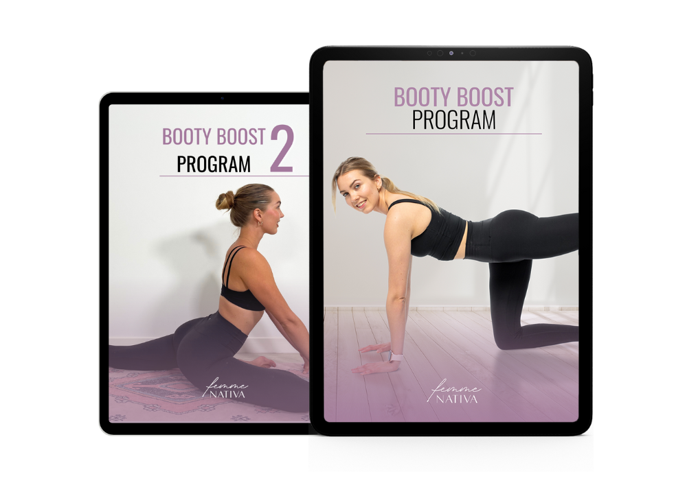 Booty Boost 1 + Booty Boost 2 Program Bundle by Femme Nativa – Femme Nativa by Rachael Attard